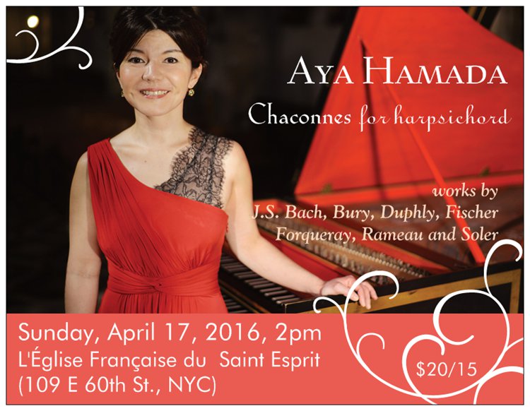 FRONT (Aya Hamada, April 17 2016) – French Church du Saint-Esprit